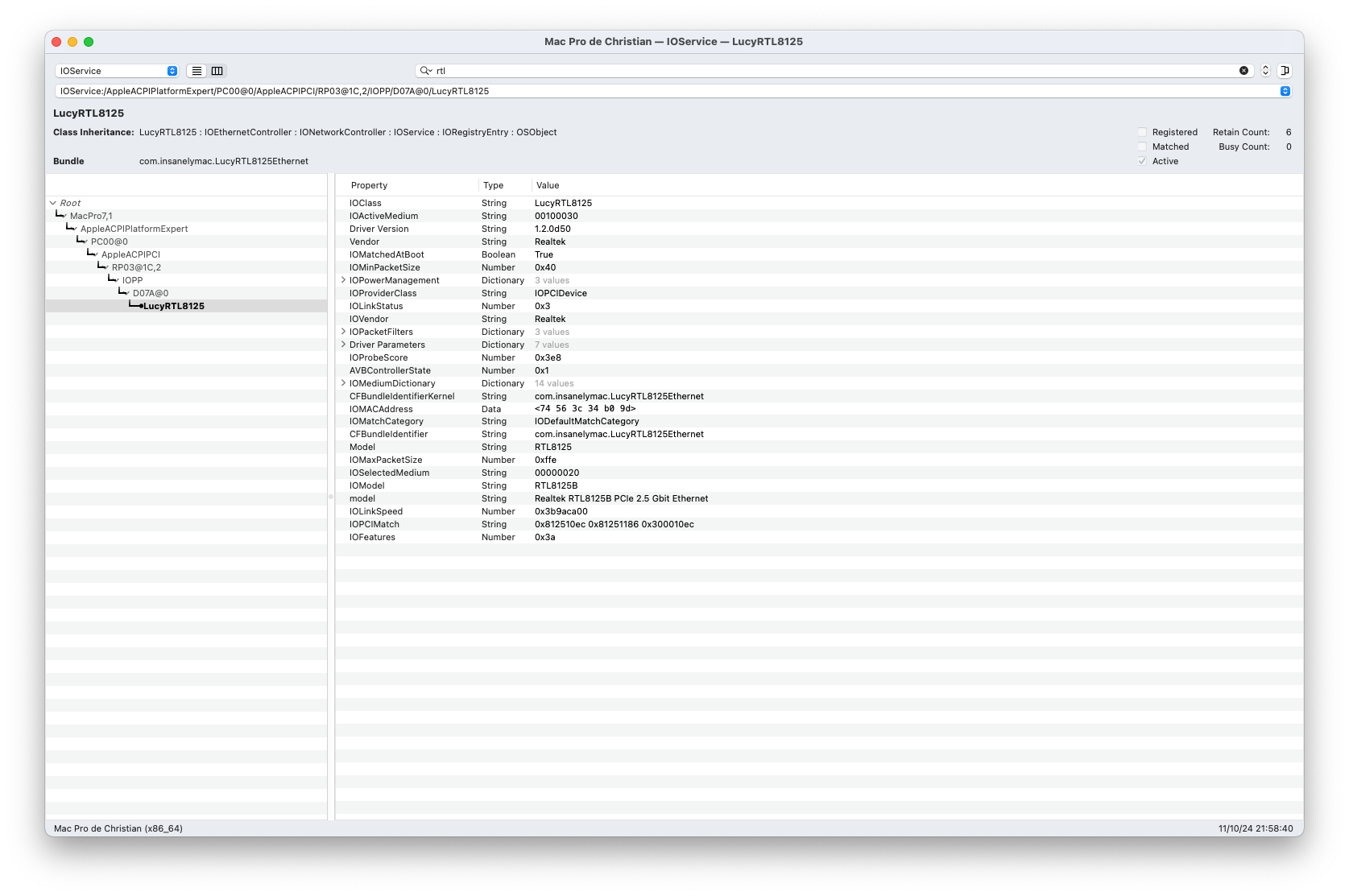 LucyRTL8125Ethernet.kext for Realtek RTL8125 - Page 6 - LAN and ...