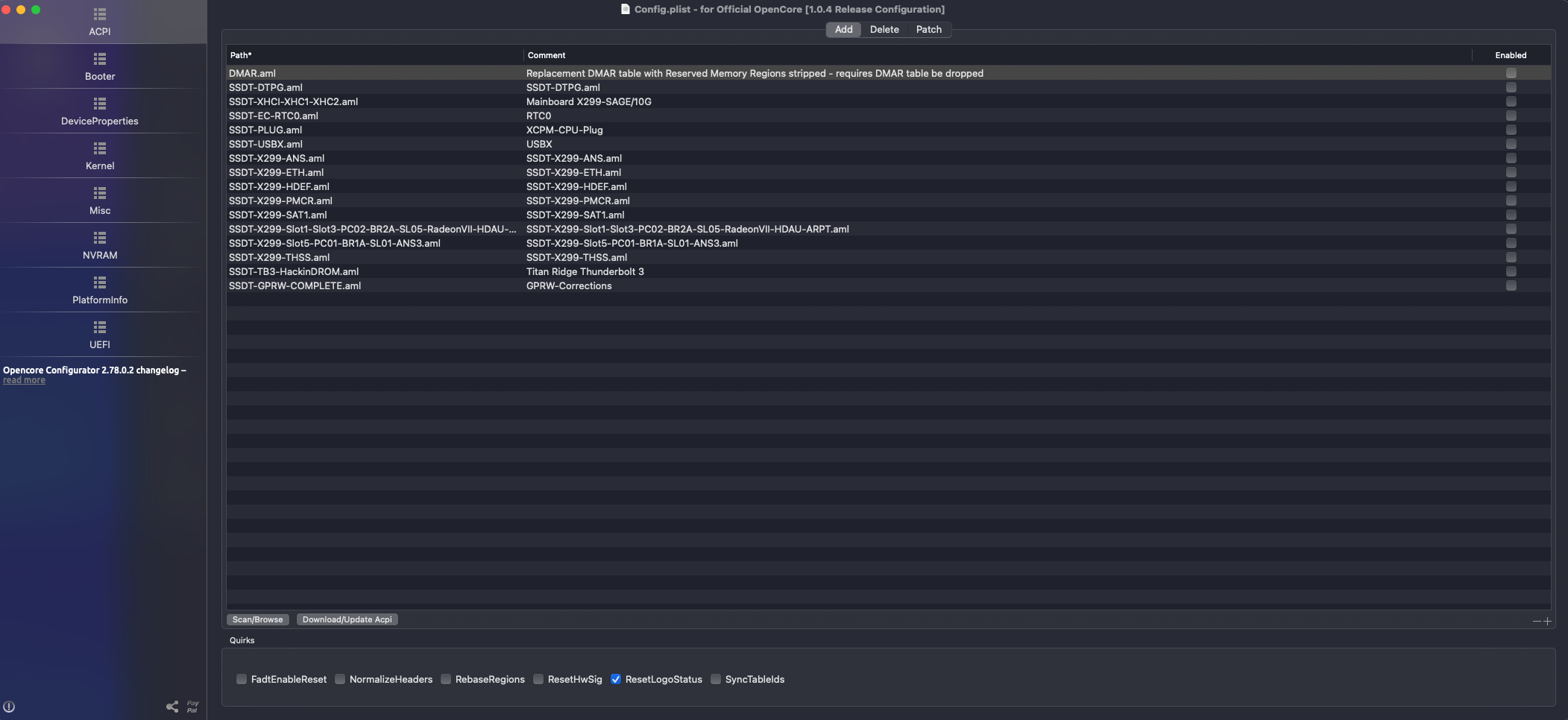 Universal EFI for all recent macOS versions including Sequoia and Tahoe ...